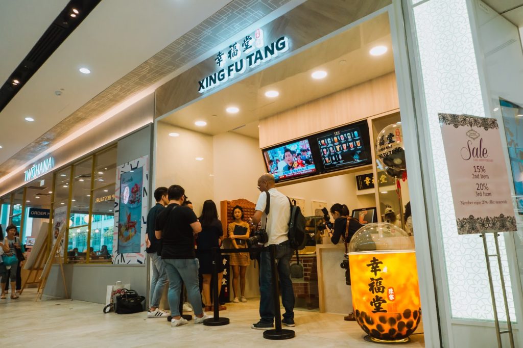 Get your sip of happiness at Xing Fu Tang's first outlet in Singapore