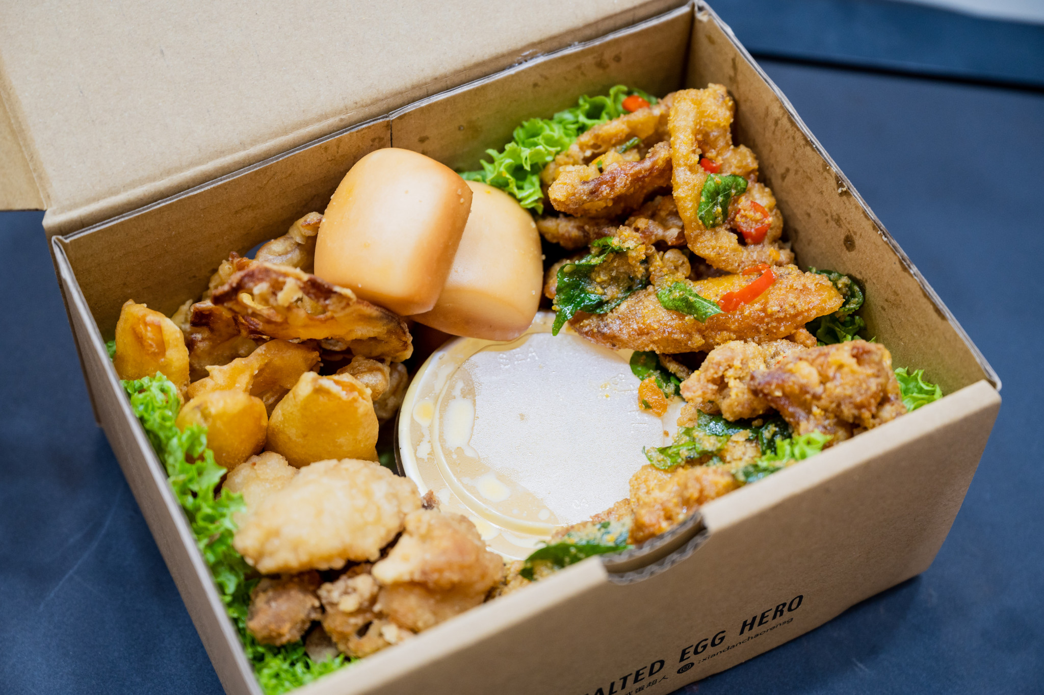 Egg-citing new salted egg kiosk Xian Dan Chao Ren opens at Waterway Point!
