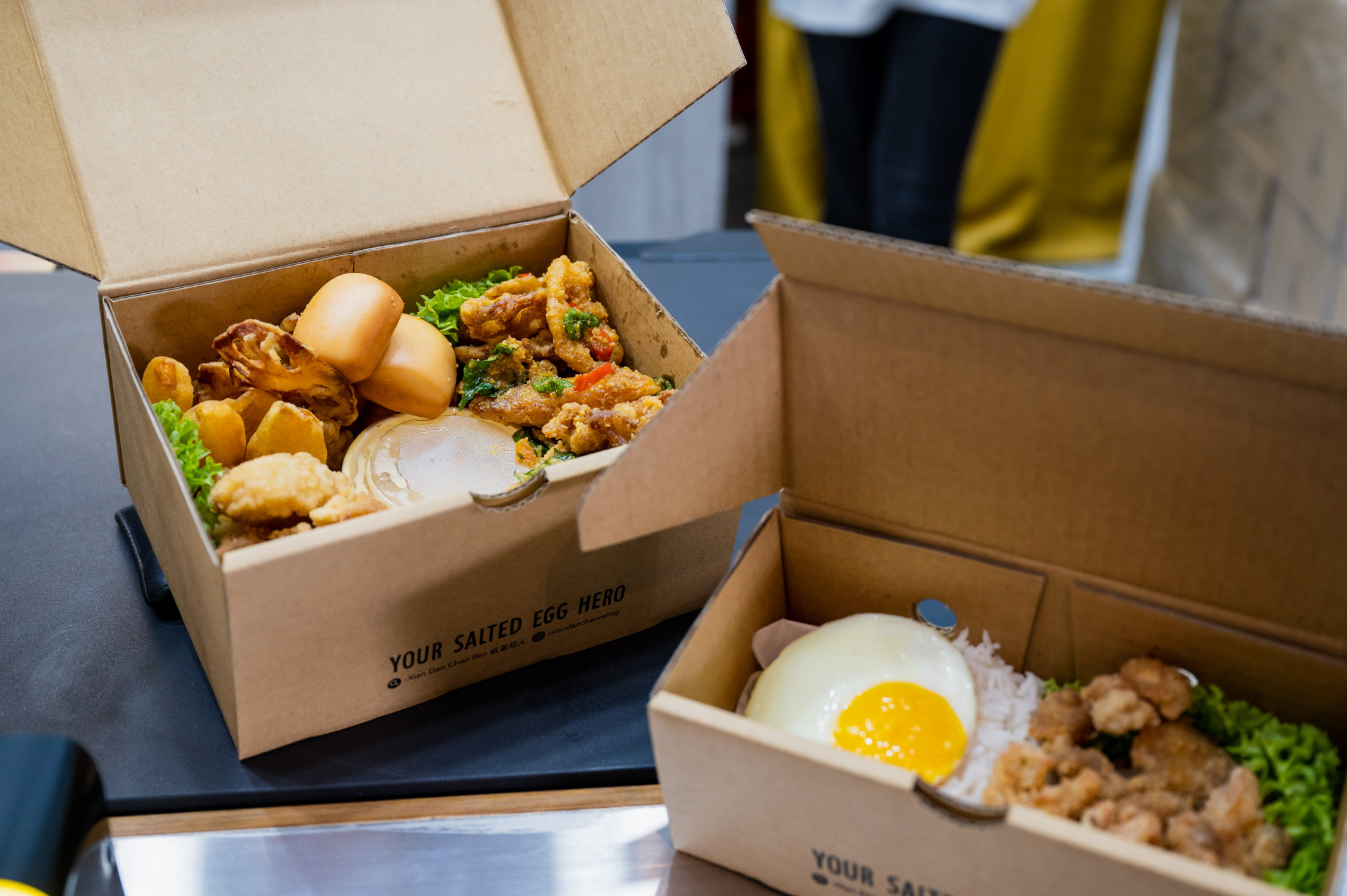 Egg-citing new salted egg kiosk Xian Dan Chao Ren opens at Waterway Point!