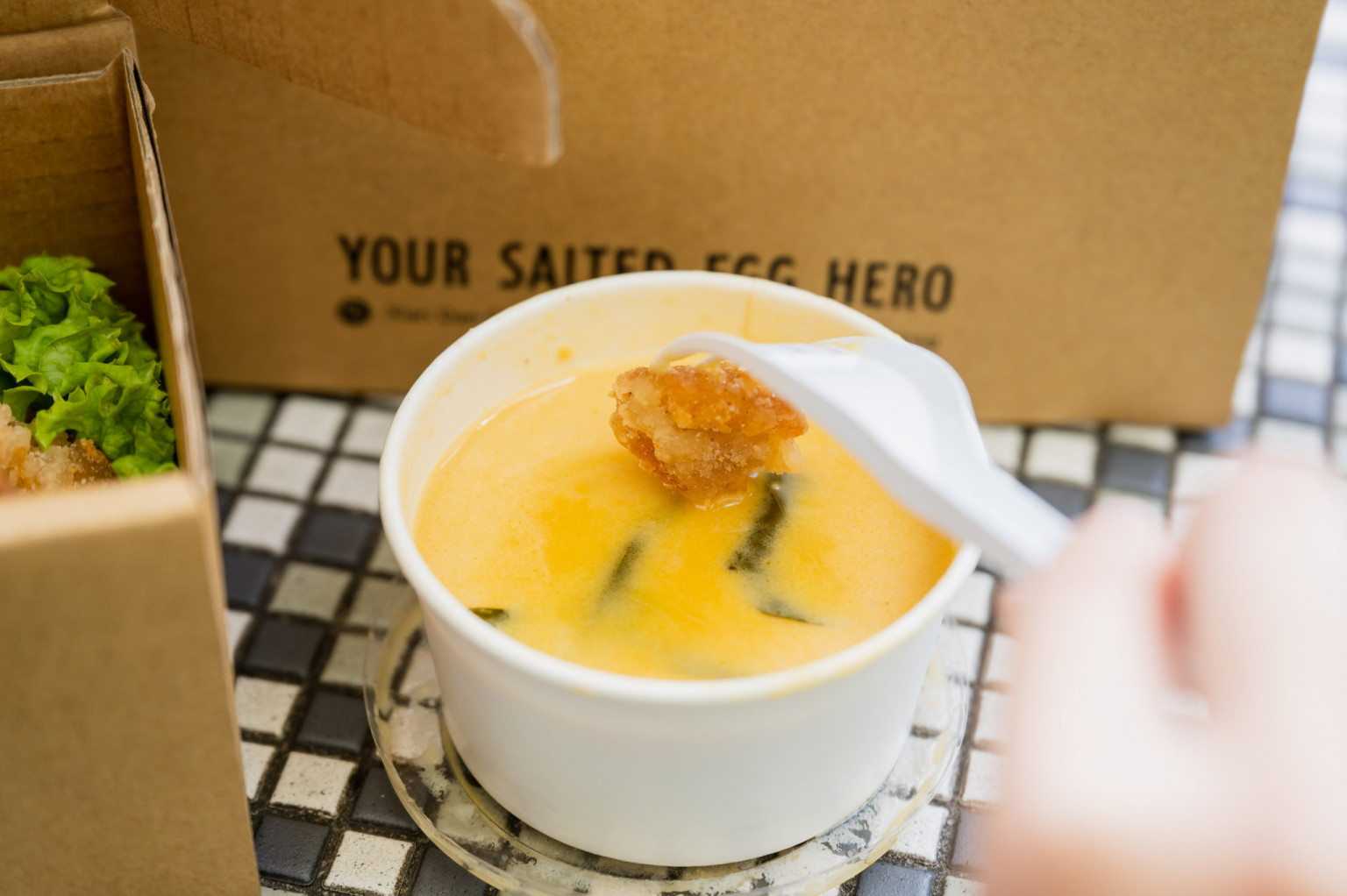 Egg-citing new salted egg kiosk Xian Dan Chao Ren opens at Waterway Point!