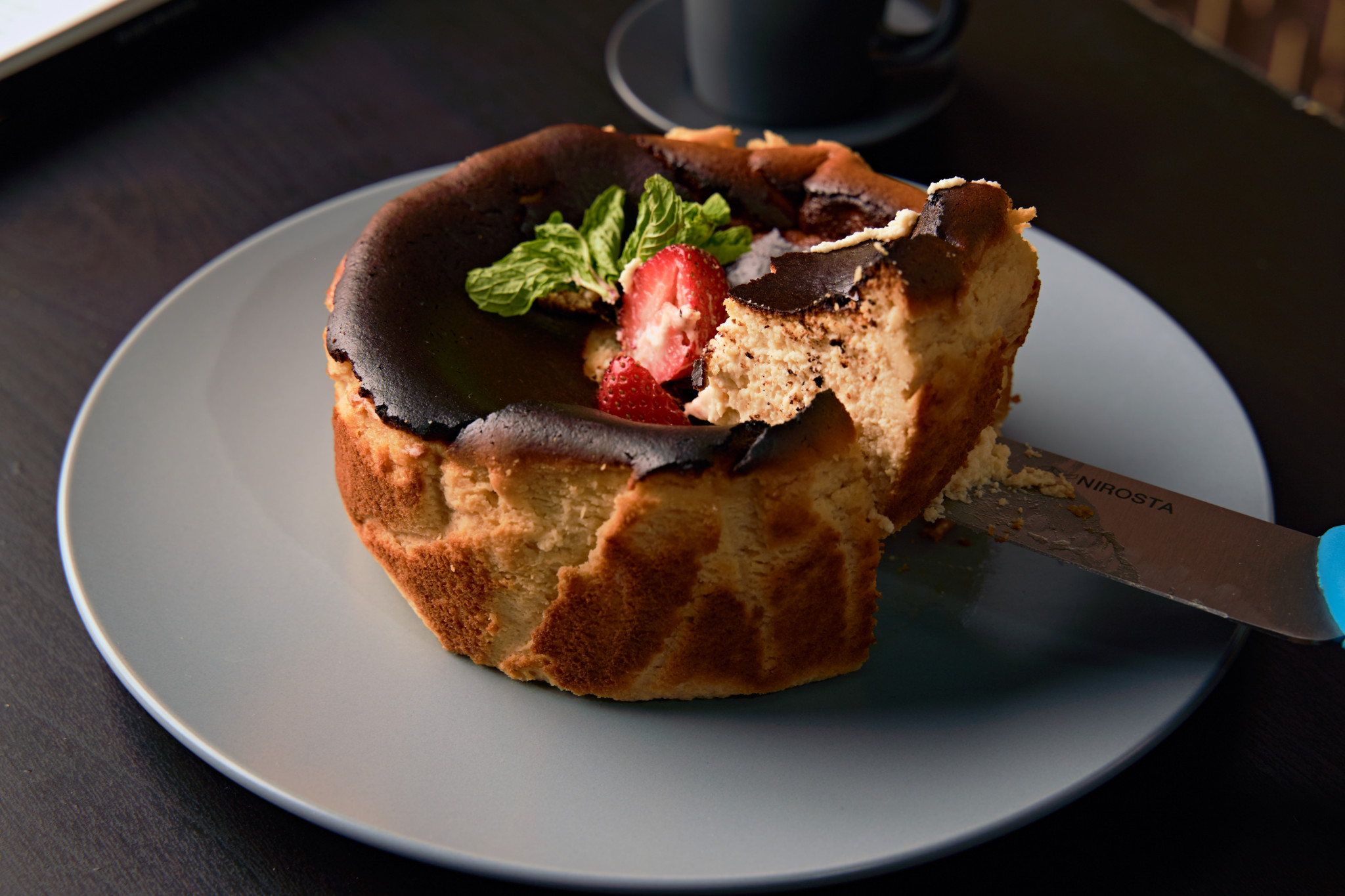 Oh Honey, Wouldn’t You Love a Sugarless Basque Burnt Cheesecake with ...