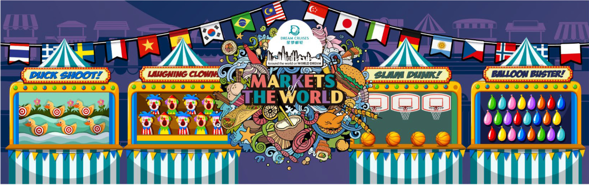 Dream Cruises presents: Markets of the World, a thematic escape of ...