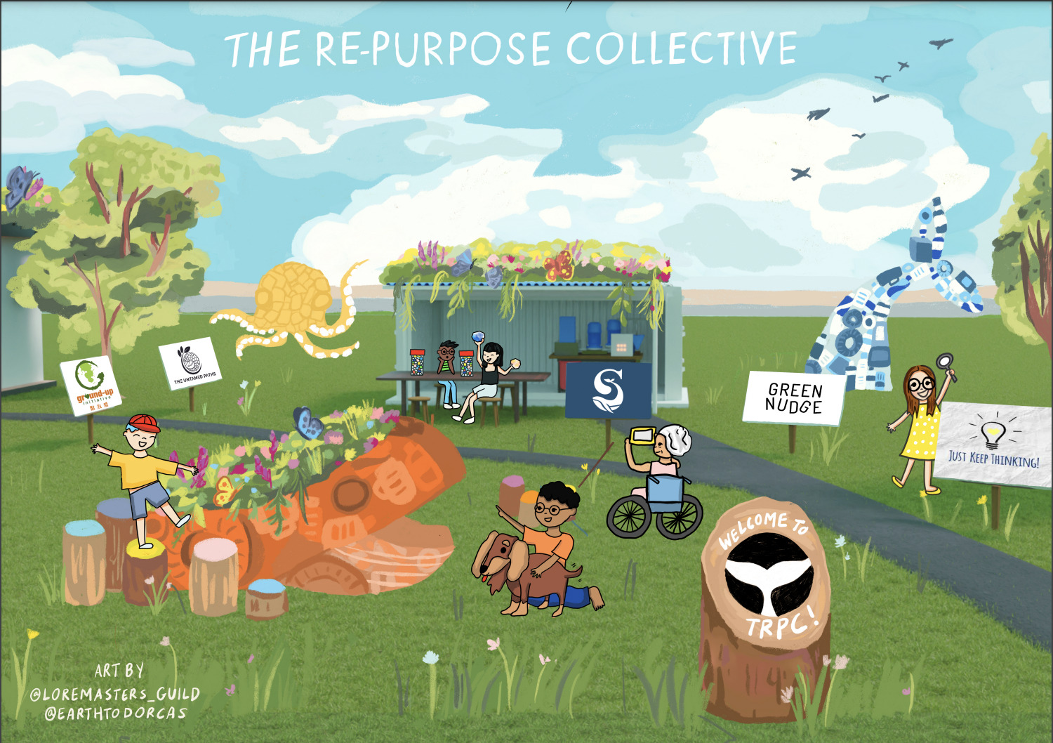 Turning trash into treasure: Meet The Re-Purpose Collective