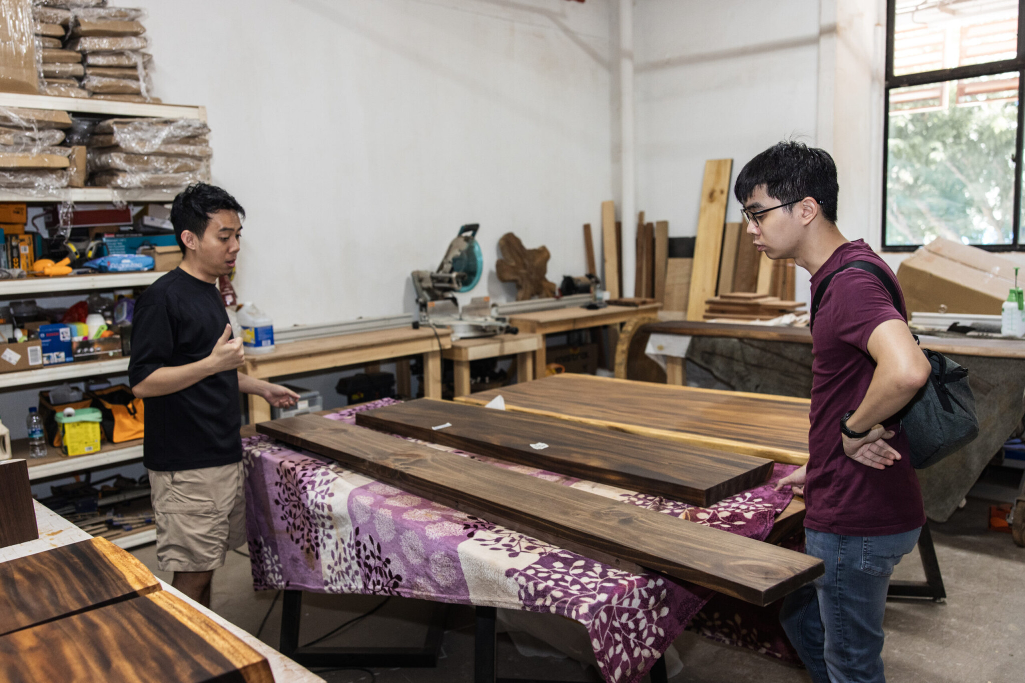WoodSlab: Bringing Artisan American Black Walnut Tables to the Masses