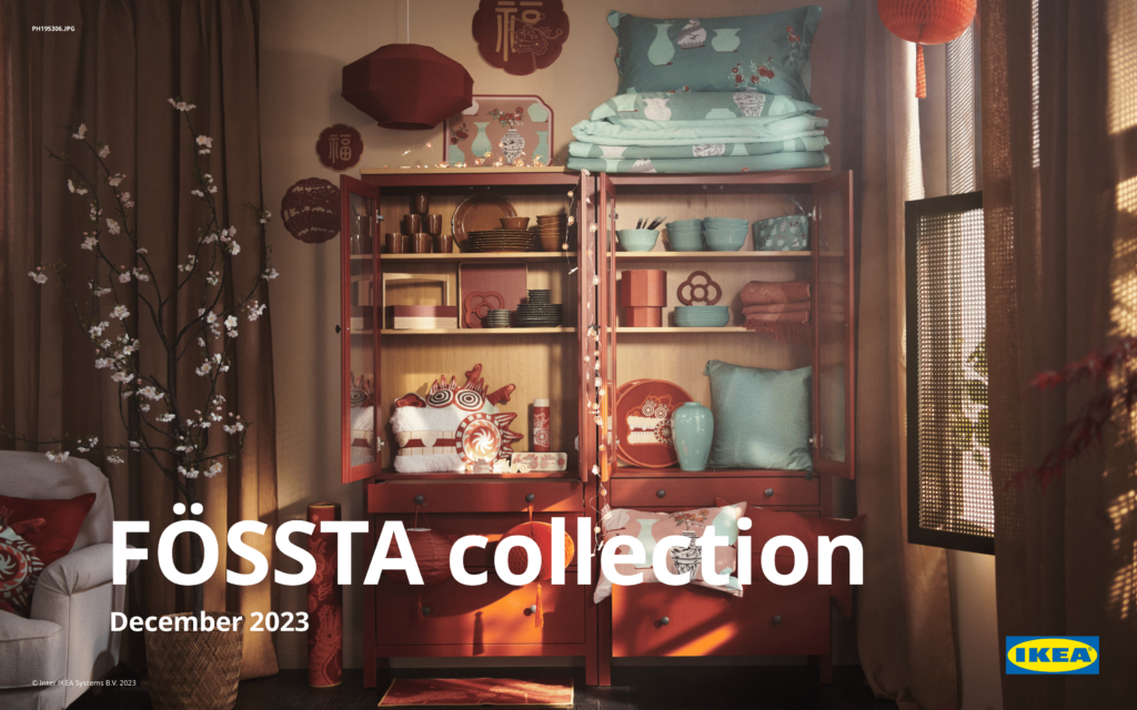Make Your Family Members Turn Red This CNY With The New IKEA FÖSSTA ...