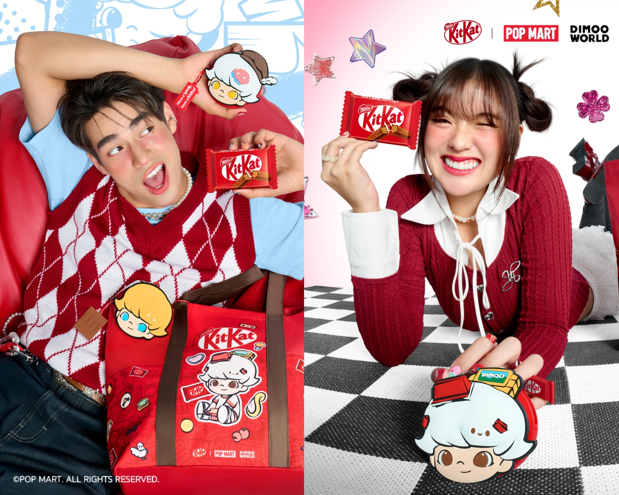 KITKAT’s Collabs with POP MART For First-Ever Blind Box Collection