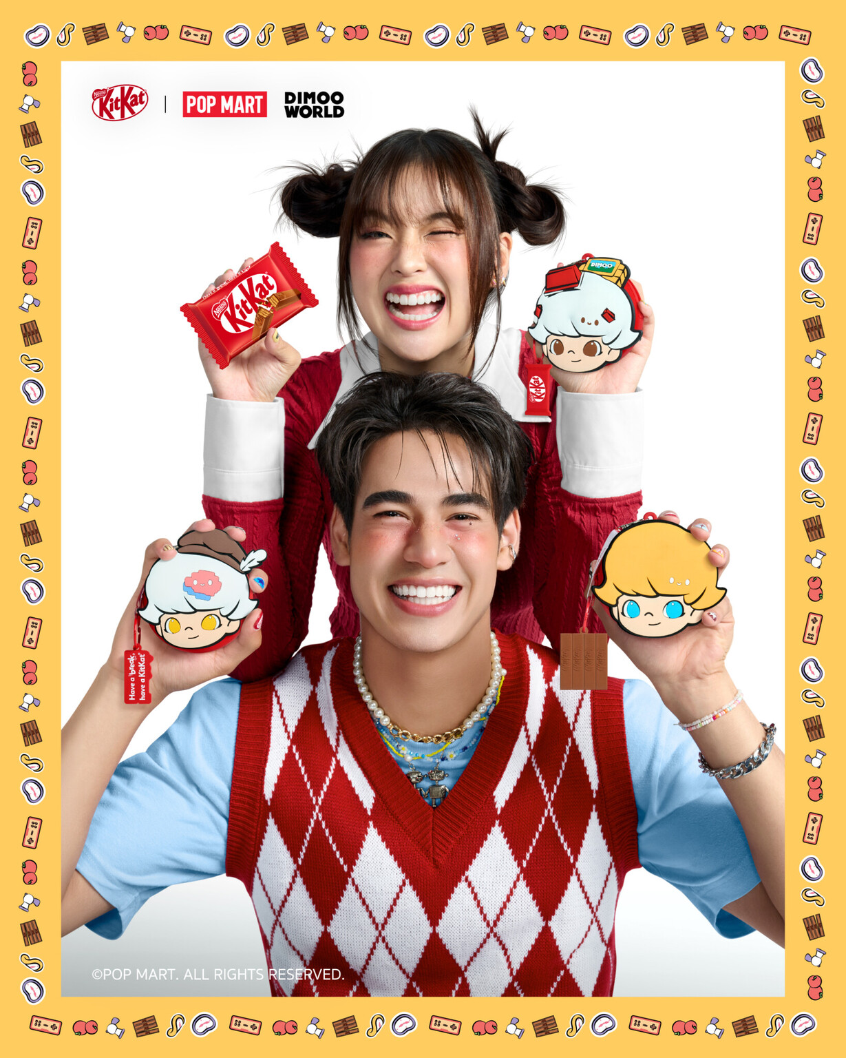 KITKAT’s Collabs with POP MART For First-Ever Blind Box Collection