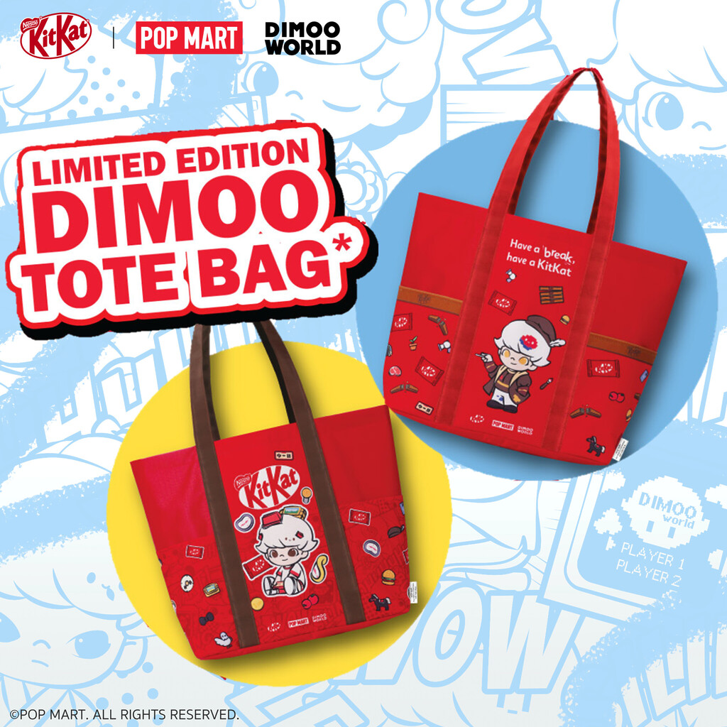 KITKAT’s Collabs with POP MART For First-Ever Blind Box Collection