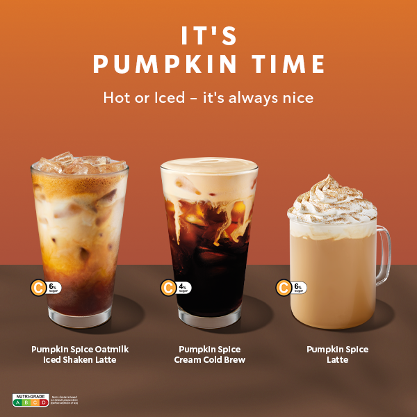 Starbucks Spices Up Autumn with the Return of Pumpkin Spice Latte and More!