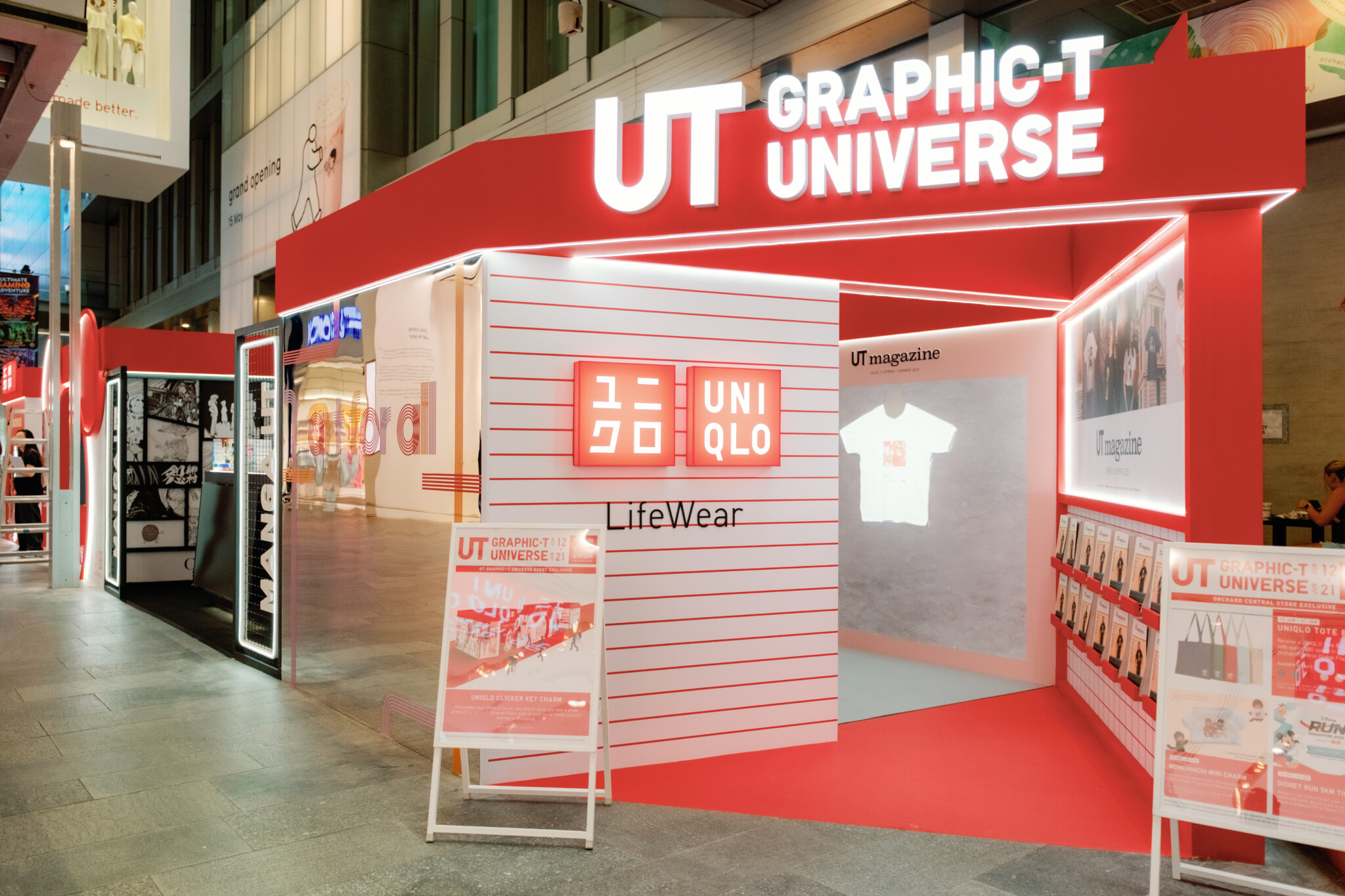 UNIQLO’s UT Graphic T-Universe Pop-Up Turns Orchard Central Into a Pop ...